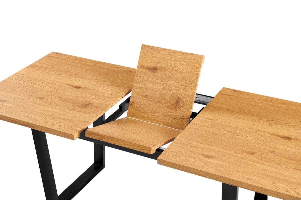 Mesa de salón extensible 160/200 cm natural | Atrapamuebles