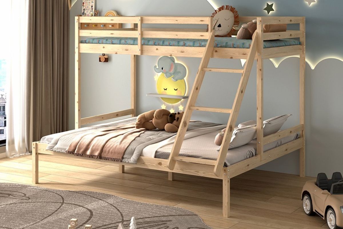 Litera OXFORD Roble Natural 150x190 cm | Atrapamuebles