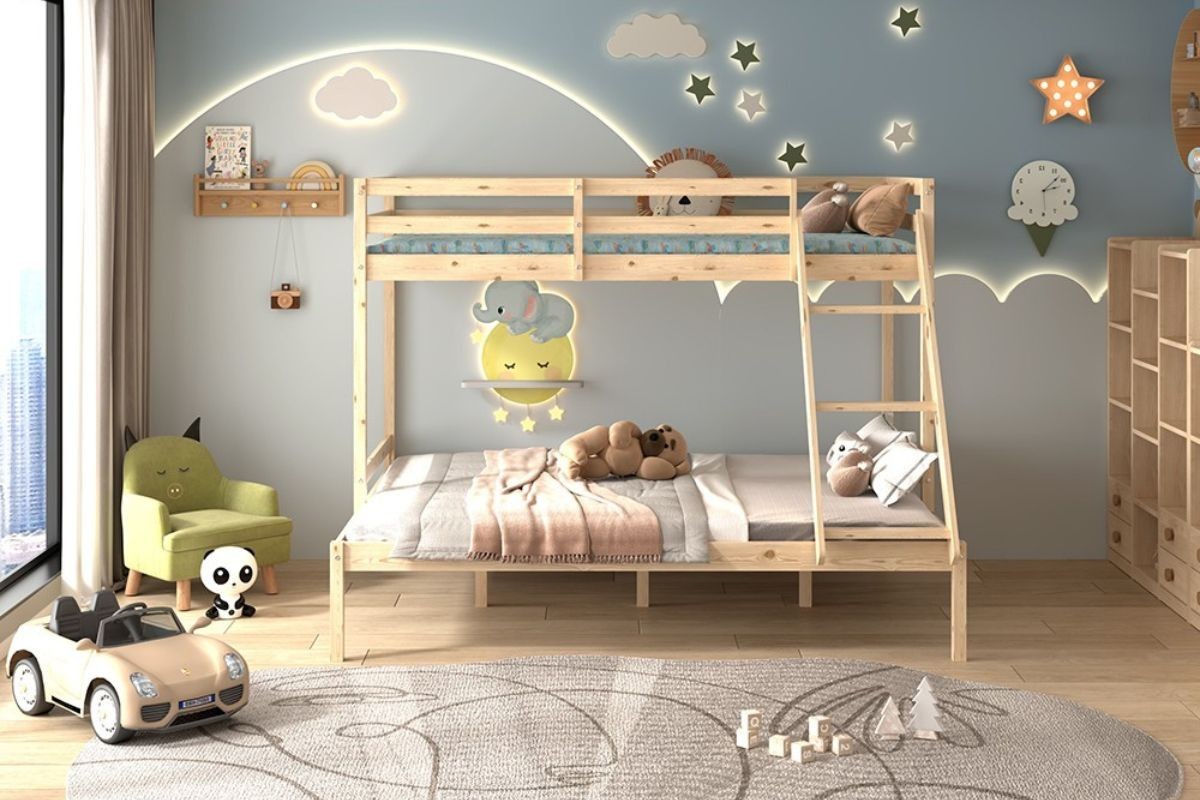 Litera OXFORD Roble Natural 150x190 cm | Atrapamuebles